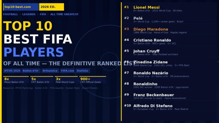 Top 10 Best FIFA Players of All Time (2026 Edition) - Top10 BEST